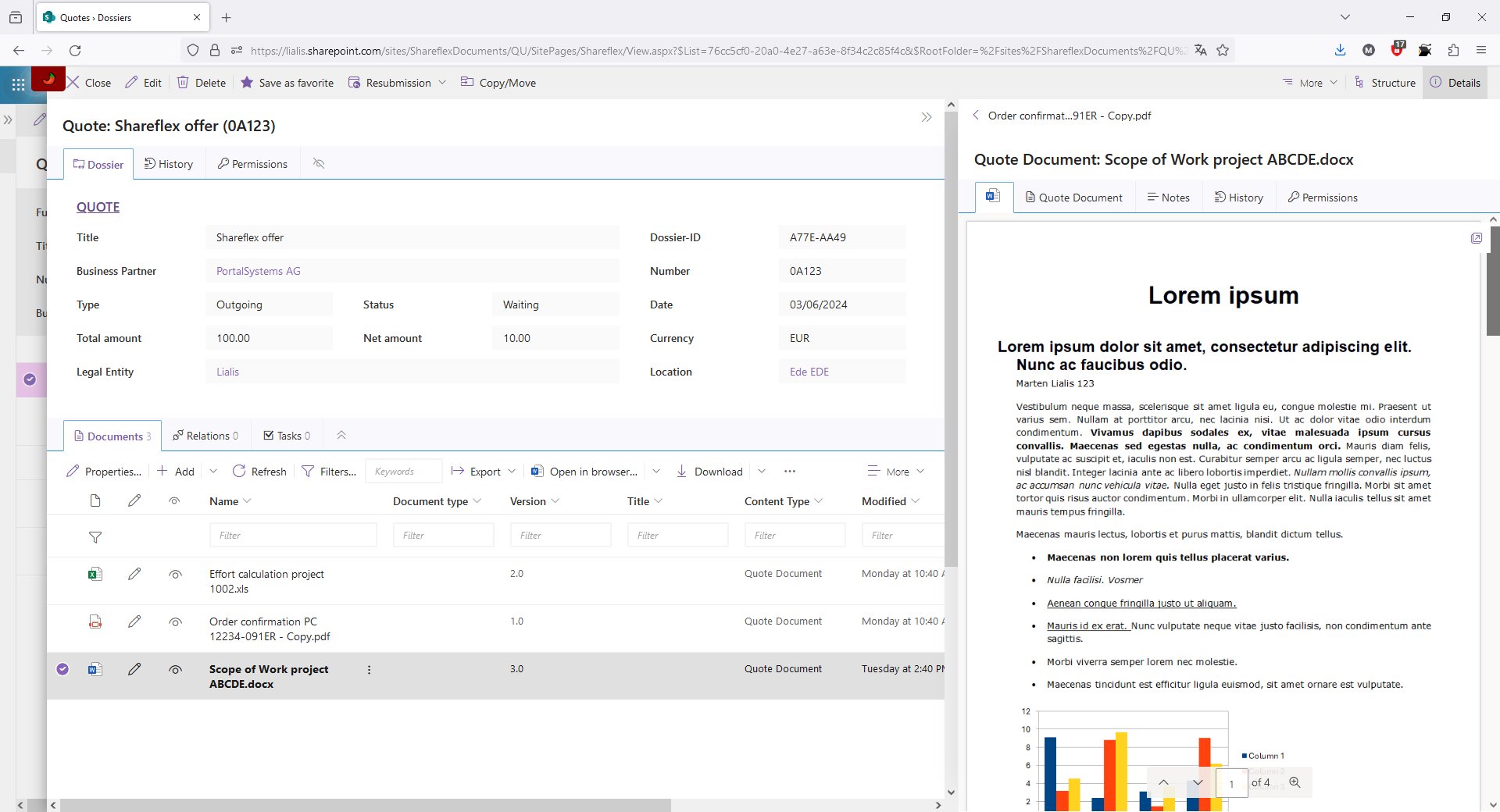 Sharepoint Document Management