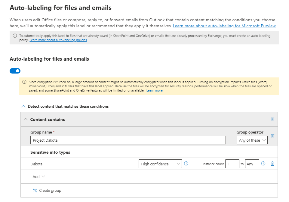 Purview Auto Labeling Policy For Sharepoint Onine Client Error Please Microsoft Community
