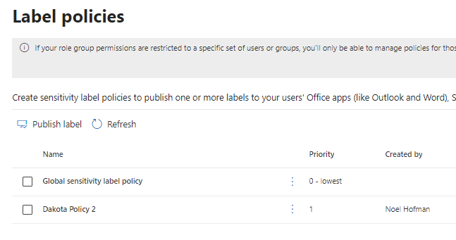 Purview auto labeling policy does not work, wont find the documents in SharePoint it needs to ...